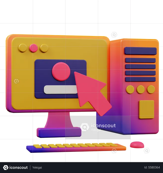 Computer Class 3d Icon Download In Png Obj Or Blend Format