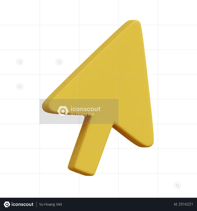 Cursor 3d Illustration Download In Png Obj Or Blend Format