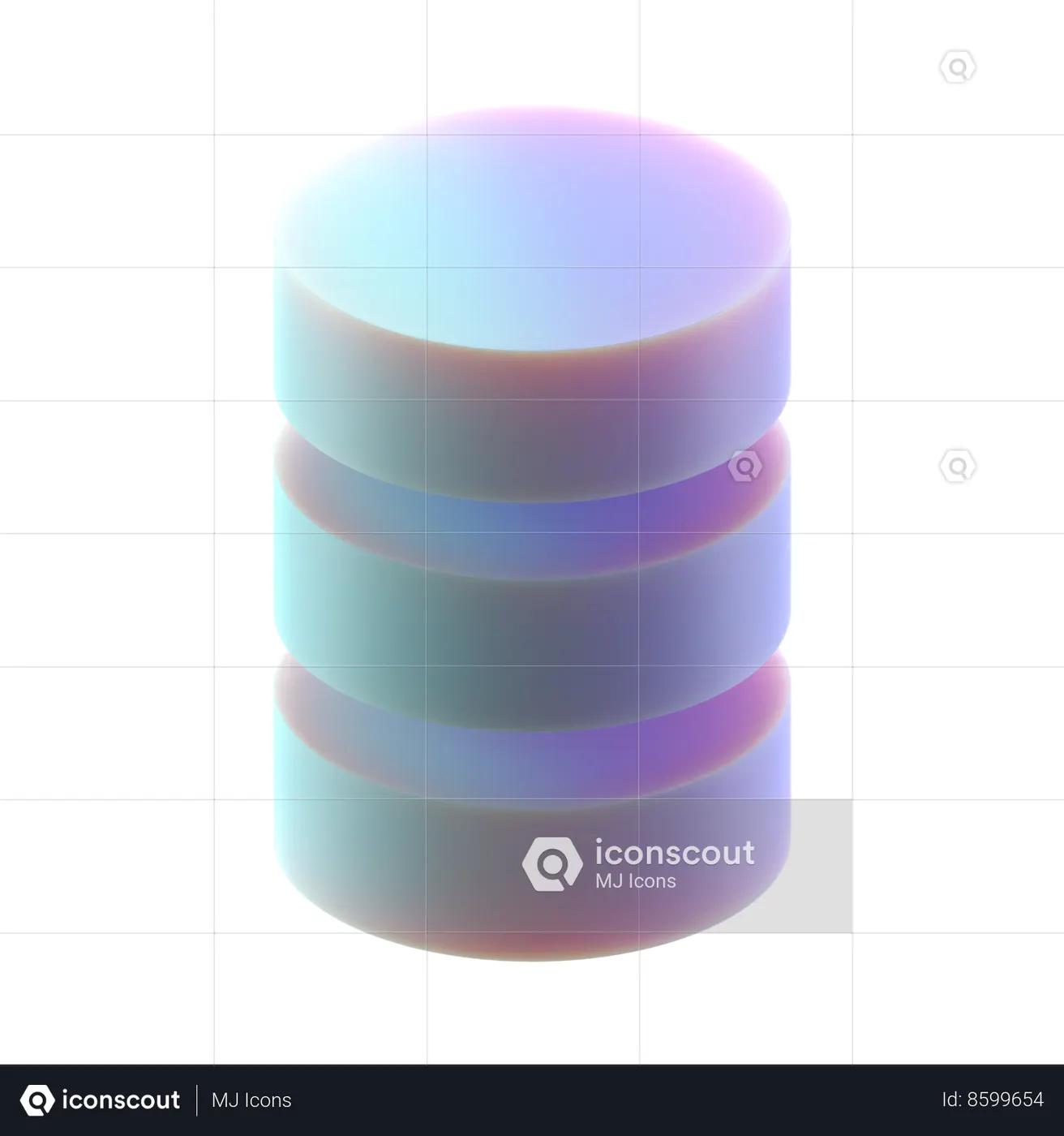 Cylinder Stack 3d Icon Download In Png Obj Or Blend Format 