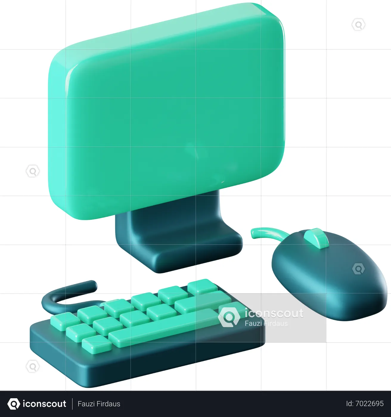 Desktop Computer 3D Icon - Free Download 3D Icons | IconScout