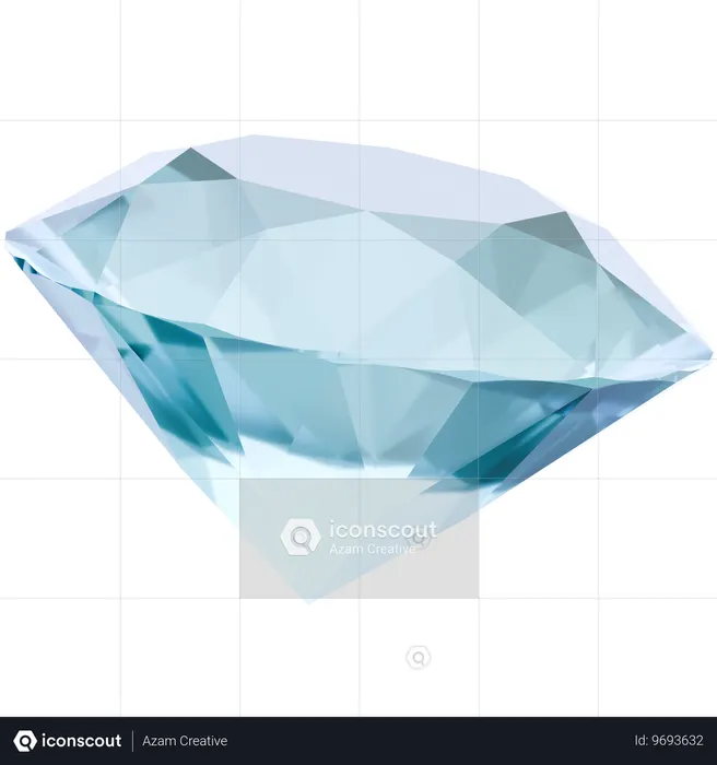 Diamond Shape 3D Icon - Free Download Art & Abstract 3D Icons | IconScout