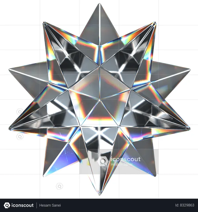Diamond Shape 3D Icon - Free Download Art & Abstract 3D Icons | IconScout
