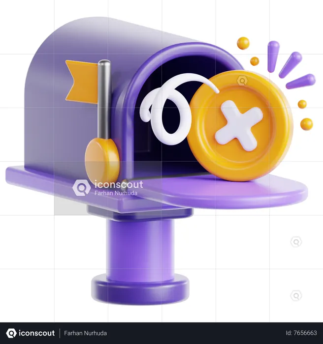 Empty Mailbox 3d Icon Free Download User Interface 3d Icons Iconscout