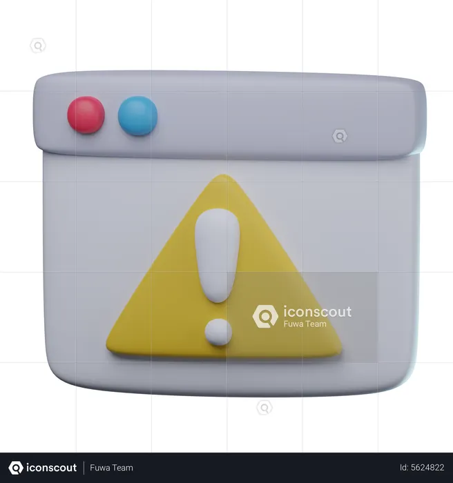 Error Warning 3D Icon - Free Download Design & Development 3D Icons ... Error Warning 3D Icon - Free Download Design & Development 3D Icons ...