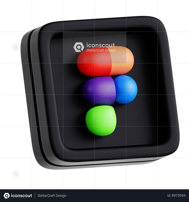 Figma 3D Icon - Free Download Design & Development 3D Icons | IconScout