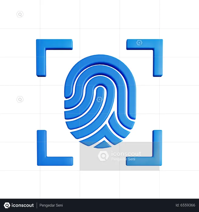Fingerprint Scan 3D Icon - Free Download Crime & Security 3D Icons | IconScout