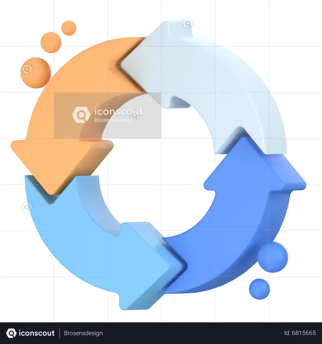 Flowchart 3D Icon - Free Download Business 3D Icons | IconScout