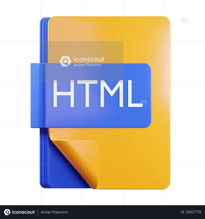 HTML 3D Icon - Free Download Science & Technology 3D Icons | IconScout