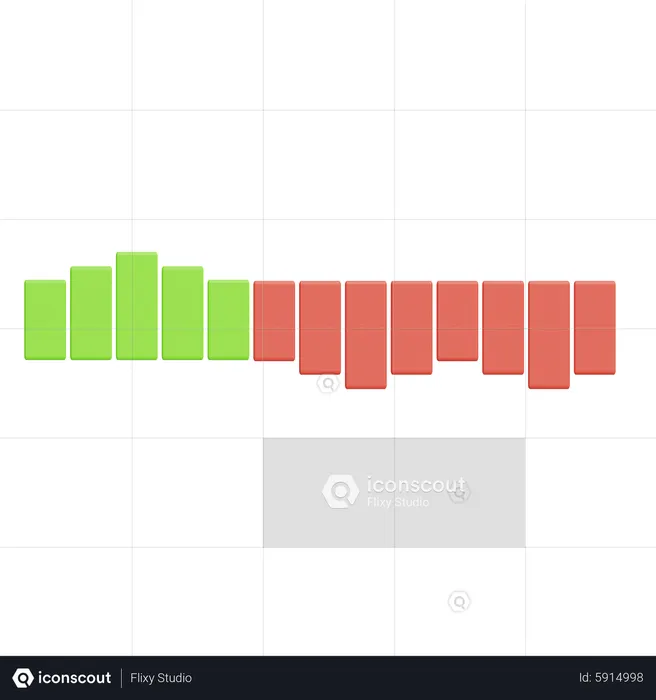 Macd Histogram 3d Icon Free Download Business 3d Icons Iconscout