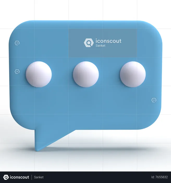 Message 3D Icon - Free Download User Interface 3D Icons | IconScout