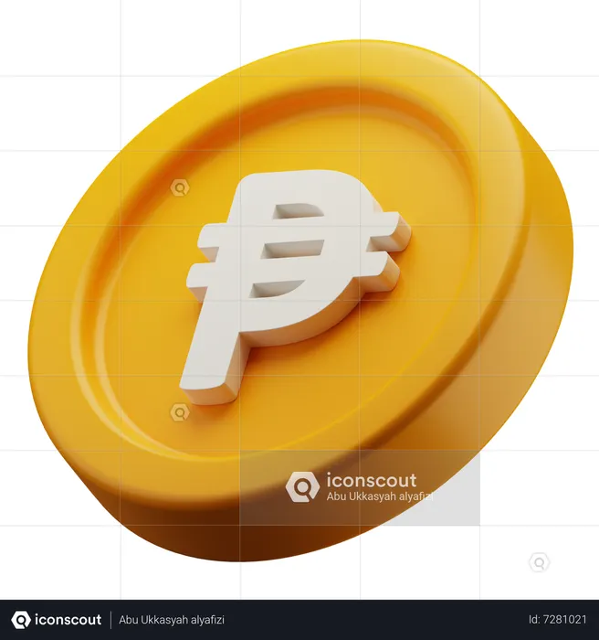 Philippines Peso Gold Coin 3D Icon - Free Download Business 3D Icons | IconScout