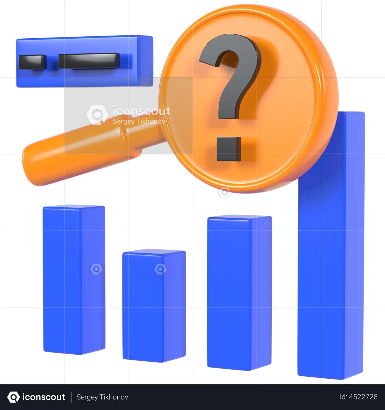 Predictive Chart 3D Icon - Free Download Business 3D Icons | IconScout