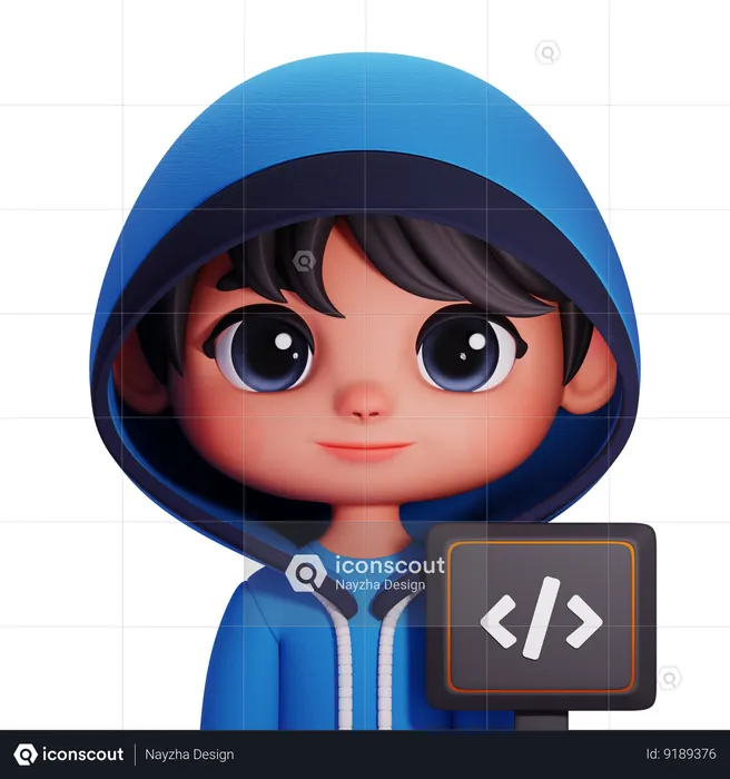Programmer 3D Icon - Free Download People 3D Icons | IconScout