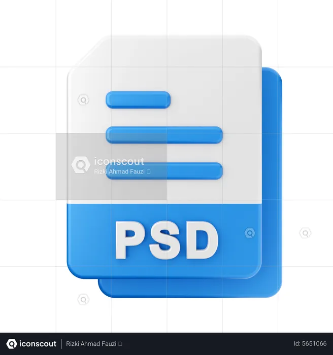 Psd File 3d Icon Download In Png Obj Or Blend Format