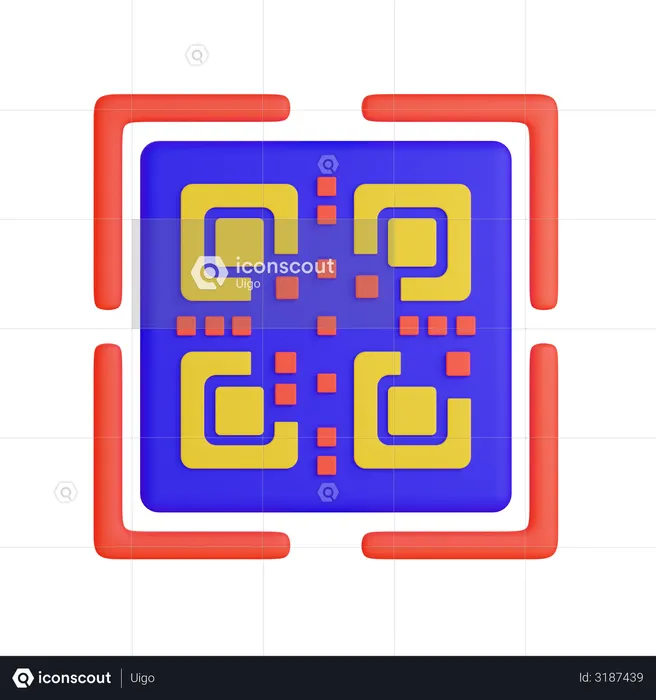 Qr Code 3D Illustration - Free Download E-commerce & Shopping 3D ... Qr Code 3D Illustration - Free Download E-commerce & Shopping 3D ...