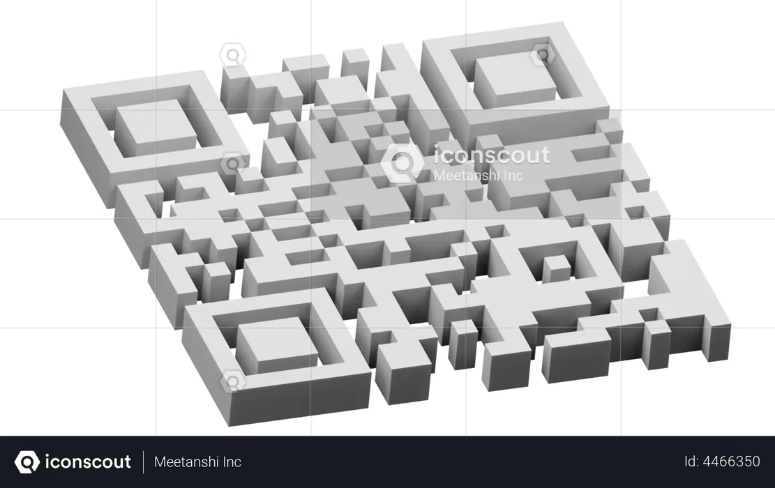 QR Code 3D Illustration - Free Download E-commerce & Shopping 3D ... QR Code 3D Illustration - Free Download E-commerce & Shopping 3D ...
