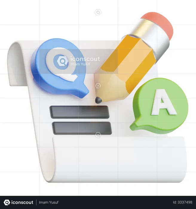 Question And Answer 3D Illustration - Free Download School & Education ... Question And Answer 3D Illustration - Free Download School & Education ...
