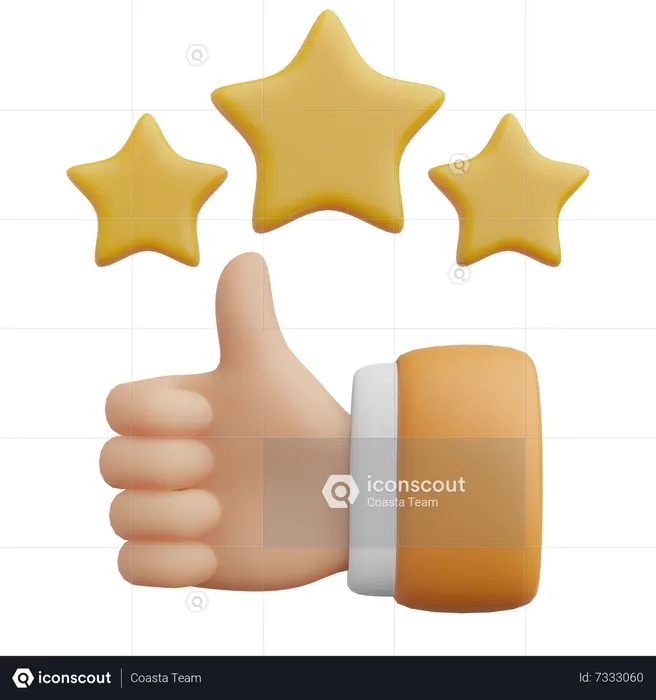 Rating 3D Icon - Free Download E-commerce & Shopping 3D Icons | IconScout