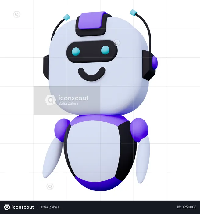 Robot 3D Icon - Free Download Science & Technology 3D Icons | IconScout