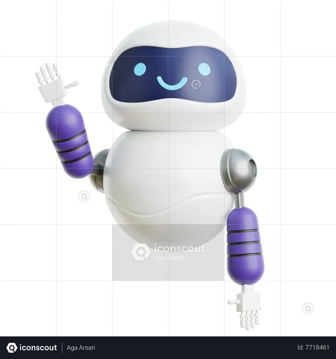 Robot 3D Icon - Free Download Science & Technology 3D Icons | IconScout