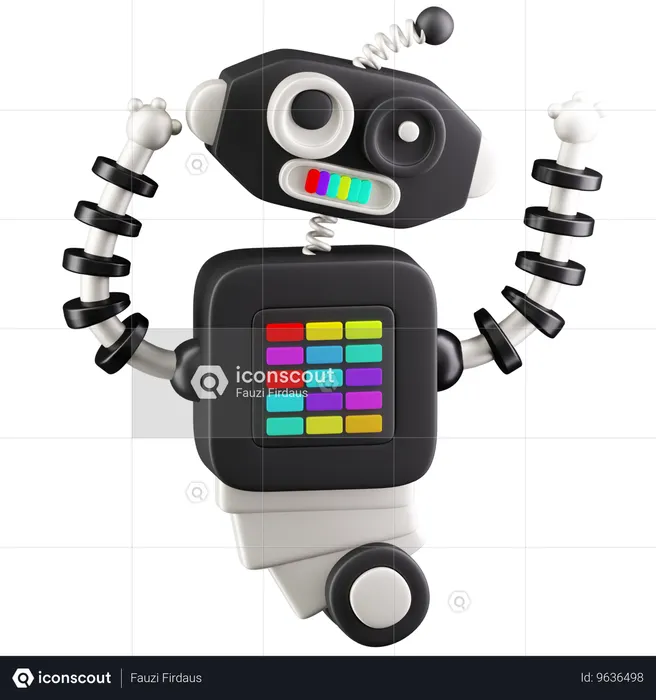 Robot 3D Icon - Free Download Science & Technology 3D Icons | IconScout