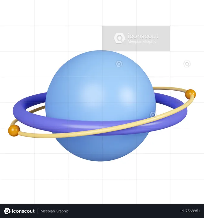 Obtén Saturno 3D Icon de por descarga gratuita en Tecnología científica 3D Icons | IconScout