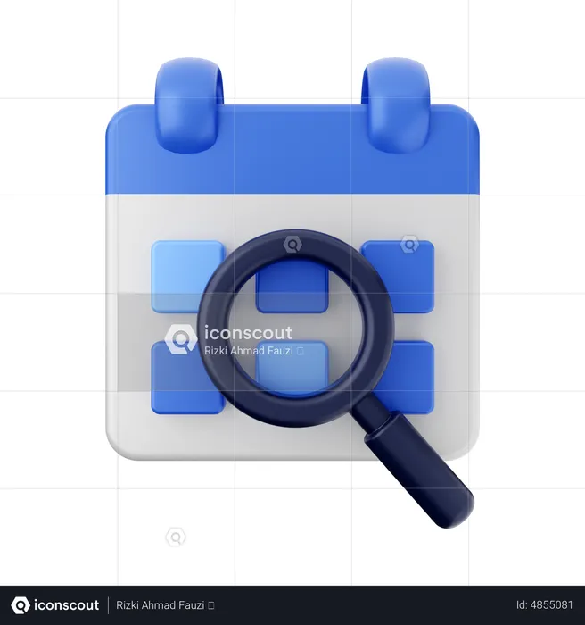 Scan Schedule 3D Icon - Free Download User Interface 3D Icons | IconScout