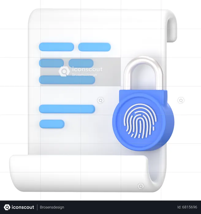 Secured Document 3D Icon - Free Download Files & Folders 3D Icons ... Secured Document 3D Icon - Free Download Files & Folders 3D Icons ...