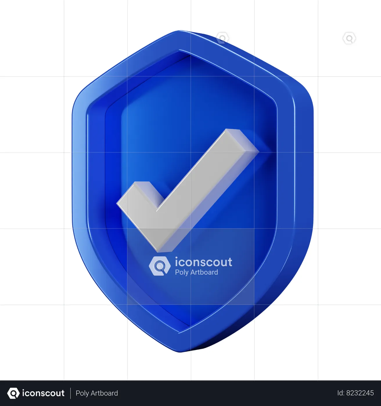Security Badge Access 3d Icon Download In Png Obj Or Blend Format