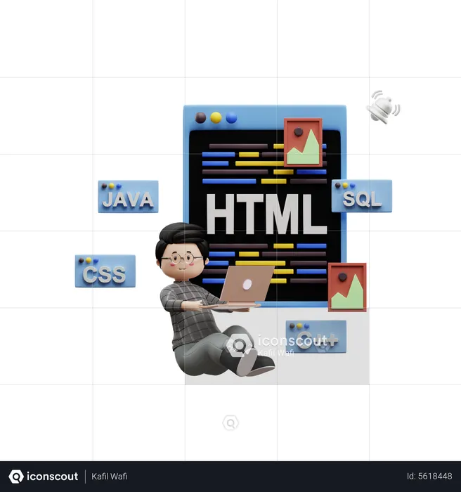 Software Development 3D Illustration - Free Download Design ...