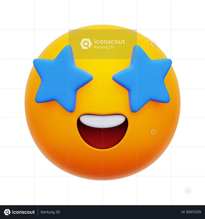 Star Eyes Emoji 3D Icon - Free Download People 3D Icons | IconScout