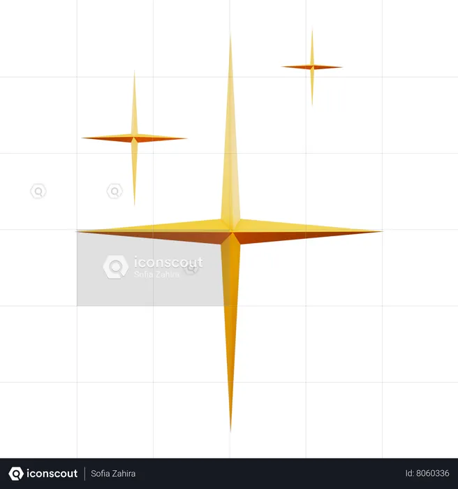 Stars 3D Icon - Free Download Nature 3D Icons | IconScout