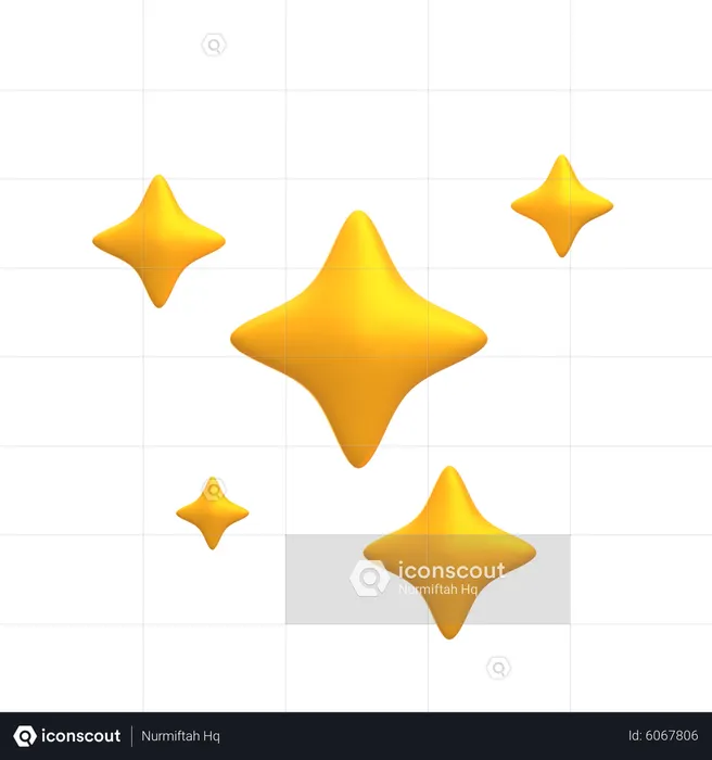Stars 3D Icon - Free Download Nature 3D Icons | IconScout