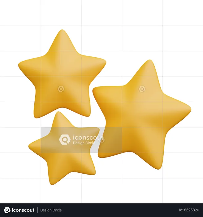 Stars 3D Icon - Free Download Entertainment 3D Icons | IconScout