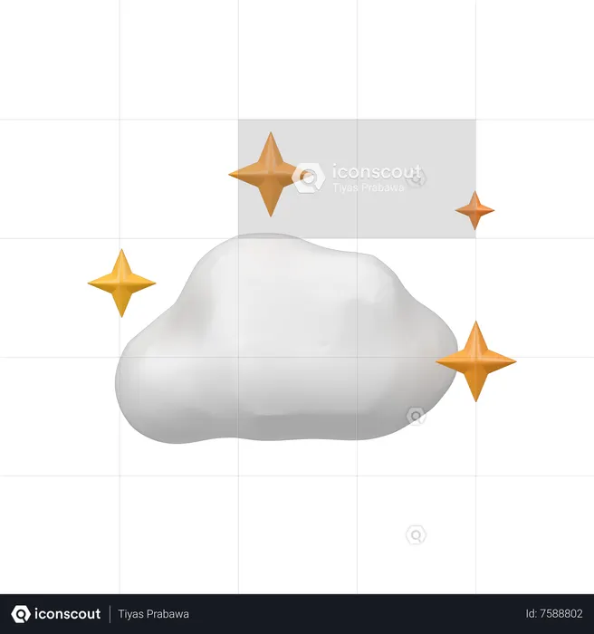 Stars 3D Icon download in PNG, OBJ or Blend format