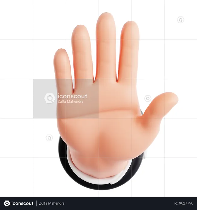 Stop Sign Hand Gesture 3D Icon - Free Download Sign & Symbols 3D Icons ... Stop Sign Hand Gesture 3D Icon - Free Download Sign & Symbols 3D Icons ...