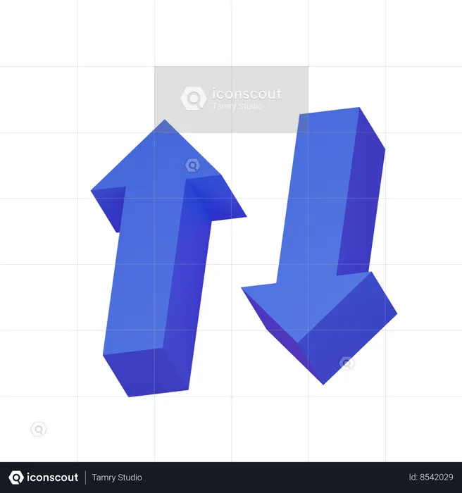 Swap Arrow 3D Icon - Free Download Sign & Symbols 3D Icons | IconScout