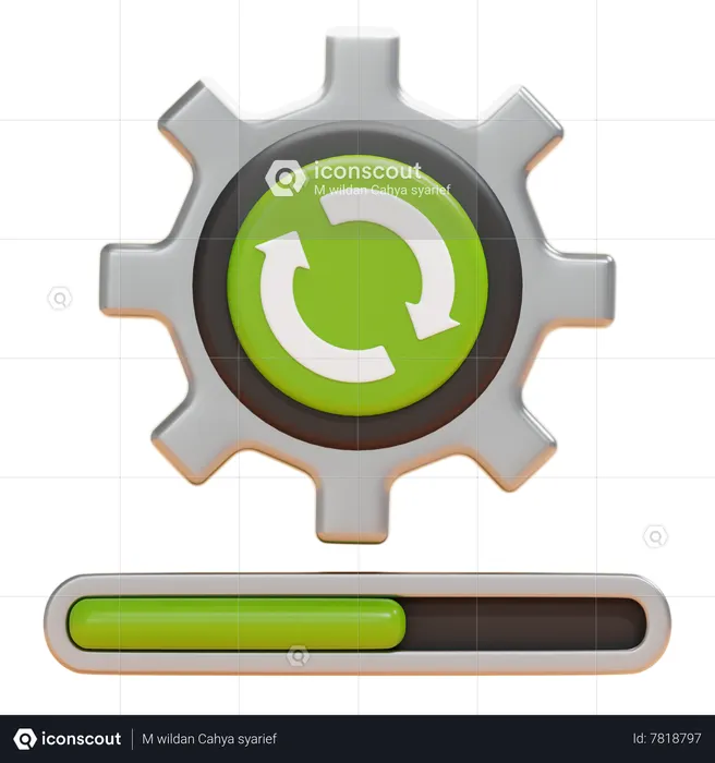 SYSTEM UPDATE 3D Icon - Free Download Network & Communication 3D Icons ...