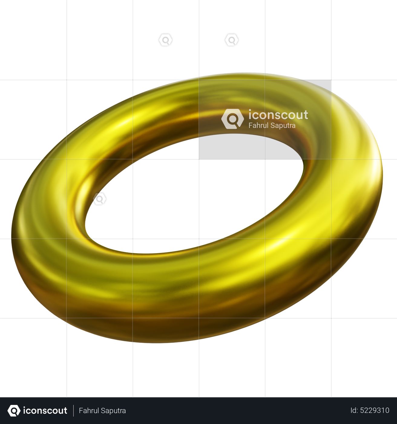 Premium Torus Shape 3D Icon download in PNG, OBJ or Blend format Premium Torus Shape 3D Icon download in PNG, OBJ or Blend format