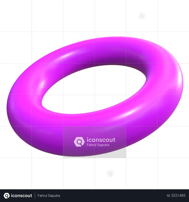 Premium Torus Shape 3D Icon download in PNG, OBJ or Blend format Premium Torus Shape 3D Icon download in PNG, OBJ or Blend format