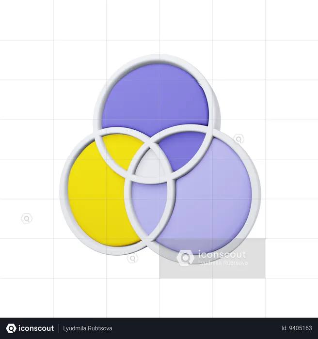 Venn Diagram 3D Icon - Free Download Business 3D Icons | IconScout Venn Diagram 3D Icon - Free Download Business 3D Icons | IconScout