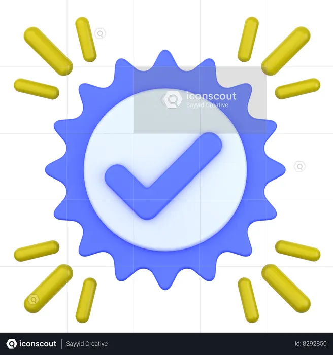 Verification 3D Icon - Free Download User Interface 3D Icons | IconScout