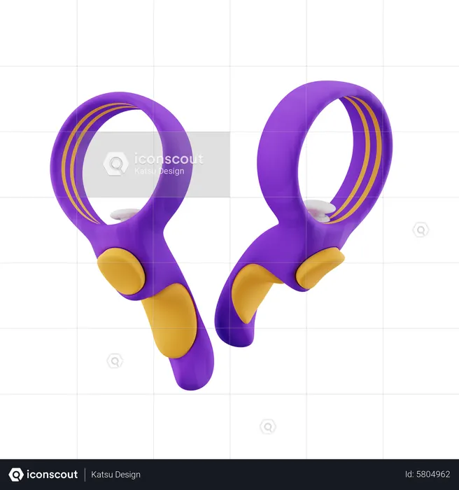 VR Game Controller 3D Illustration download in PNG, OBJ or Blend format VR Game Controller 3D Illustration download in PNG, OBJ or Blend format