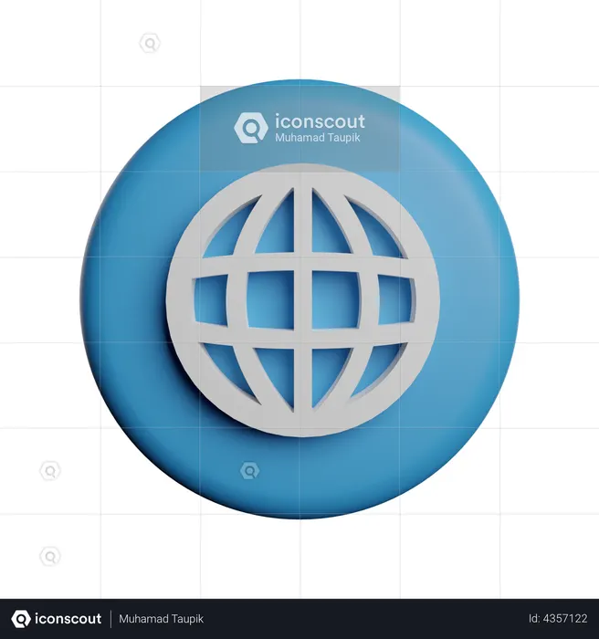 Web Browser 3D Illustration - Free Download Nature 3D Illustrations ...