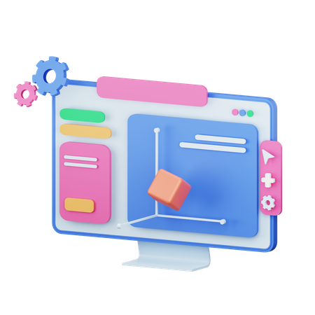 Software 3D Illustrations - Free Download in PNG, glTF