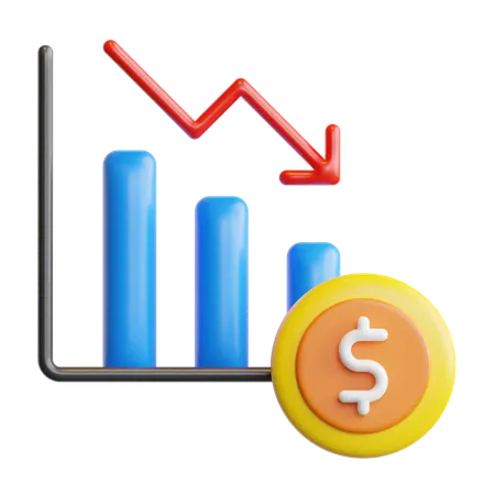 494 3D Decrease Dollar Illustrations - Free in PNG, BLEND, GLTF - IconScout