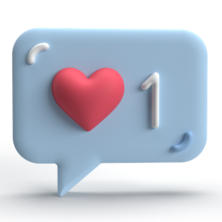 Instagram Like 3D Illustrations - Free Download in PNG, glTF