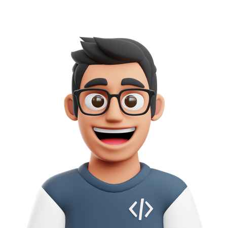 Programmer 3D Icons - Free Download in PNG, glTF